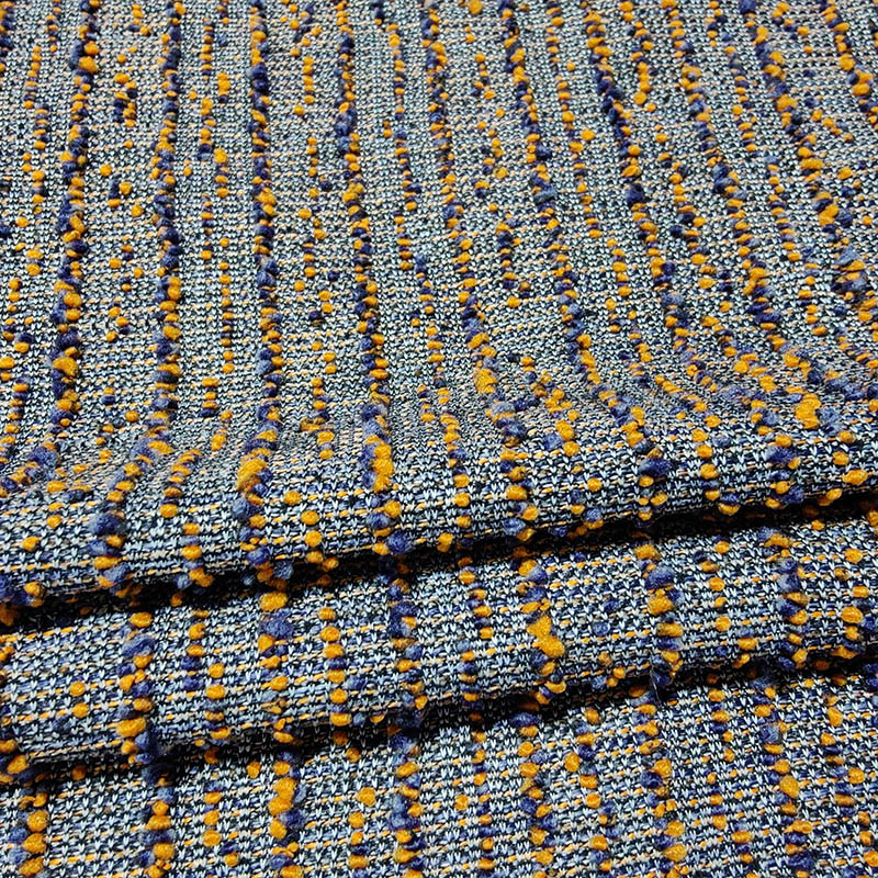 【T597712】270g Hacci Jacquard Nubby Knit Tweed – Guannan Textile