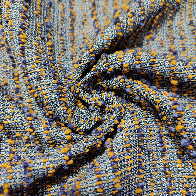 【T597712】270g Hacci Jacquard Nubby Knit Tweed – Guannan Textile