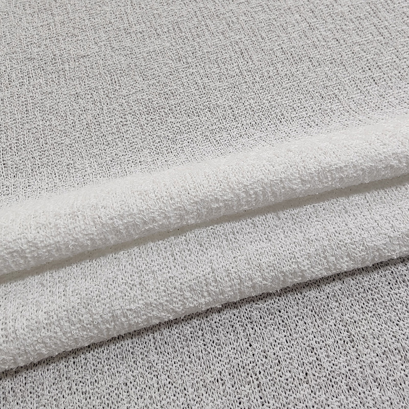【T596550】300g 100% Polyester Hacci Fabric tate terry – Guannan Textile